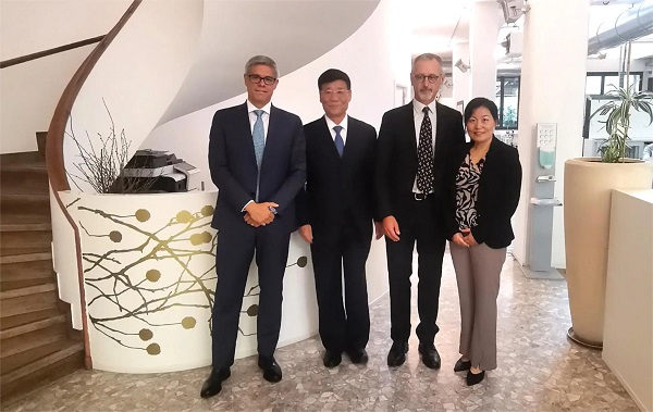 出访丨马夫会长访问米兰事务所Dragotti & Associati
